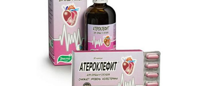 Атероклефит от холестерина: инструкция, состав